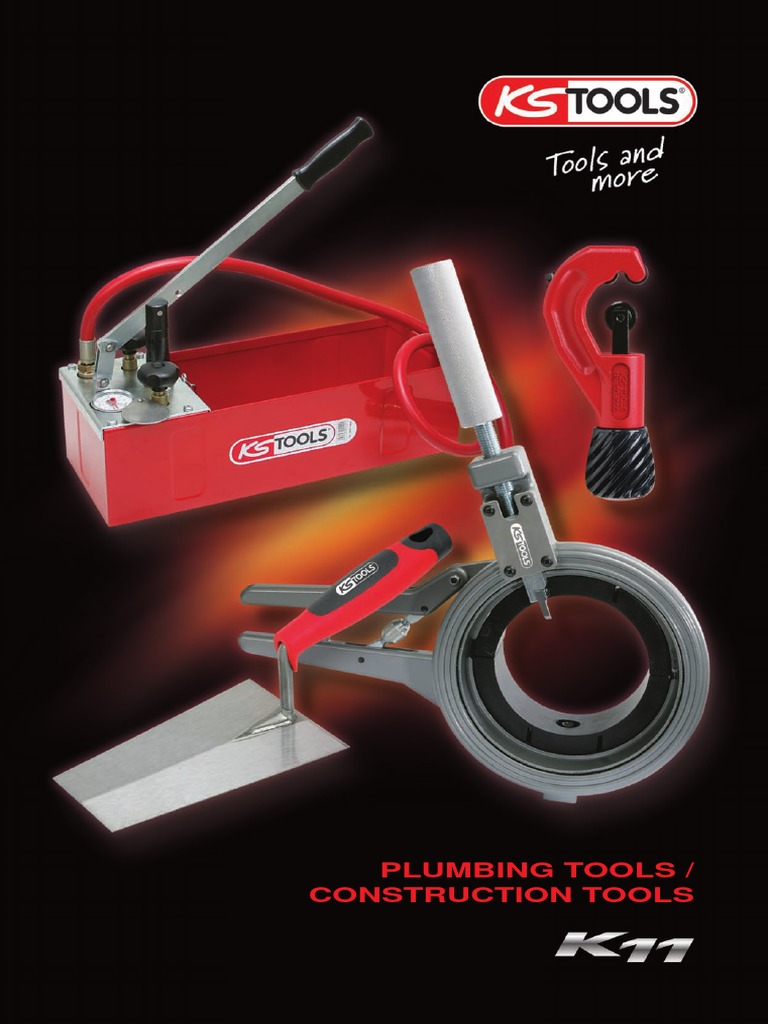 KST Plumbing Tools, Construction PDF | PDF | Plumbing | Sheet Metal