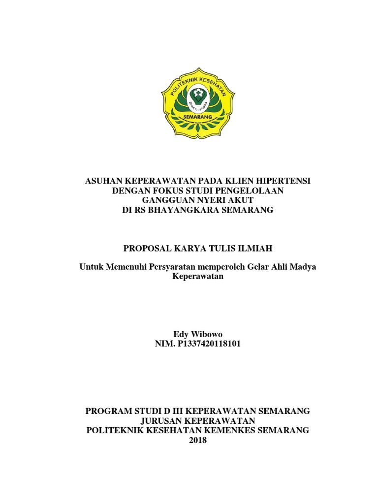 Lampiran Proposal | PDF