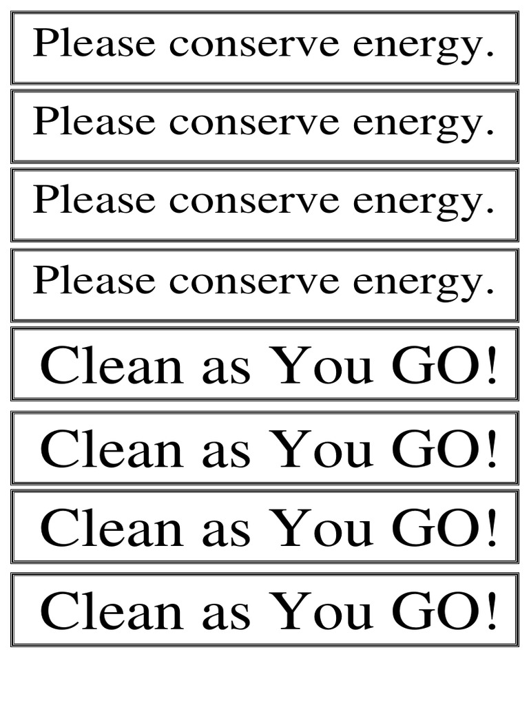 Please Conserve Energy. Please Conserve Energy. Please Conserve Energy ...