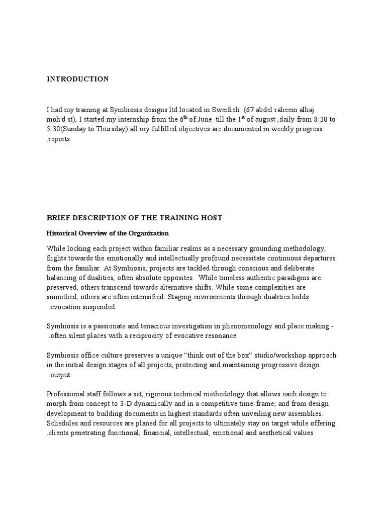 Historical Overview of The Organization: TH ST | PDF