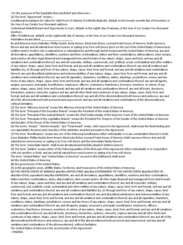 Remedy Relief Final | PDF | U.S. State | Supreme Courts