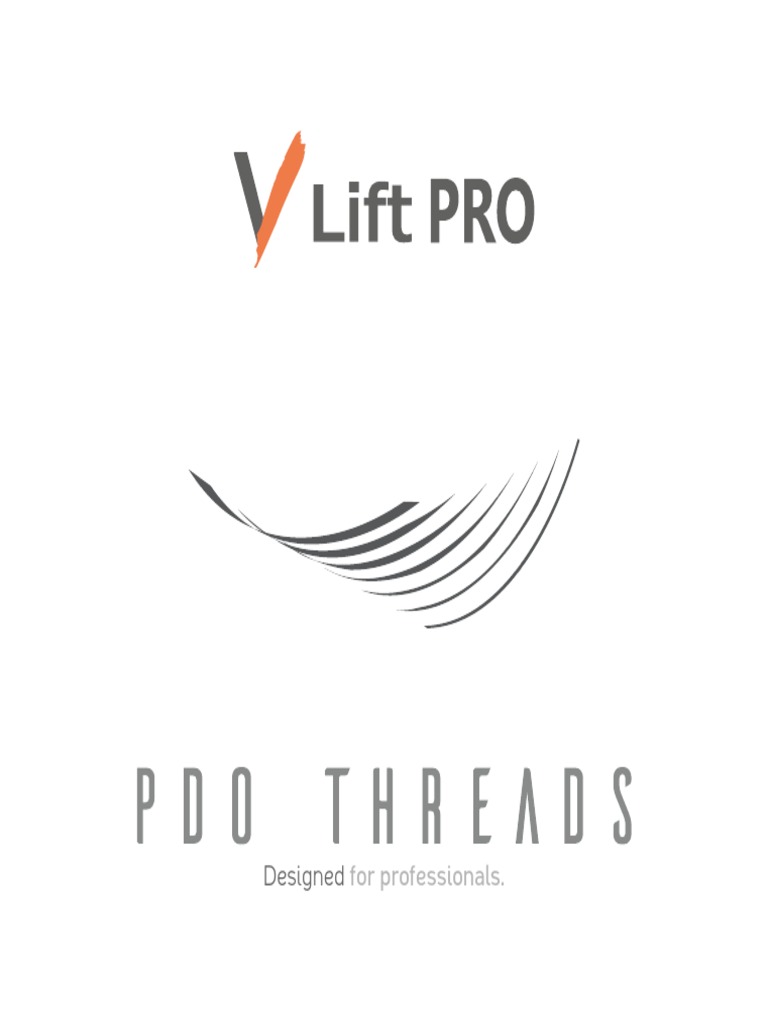 V LIFT PRO PDO Threads Brochure English | PDF | Surgical Suture | Skin