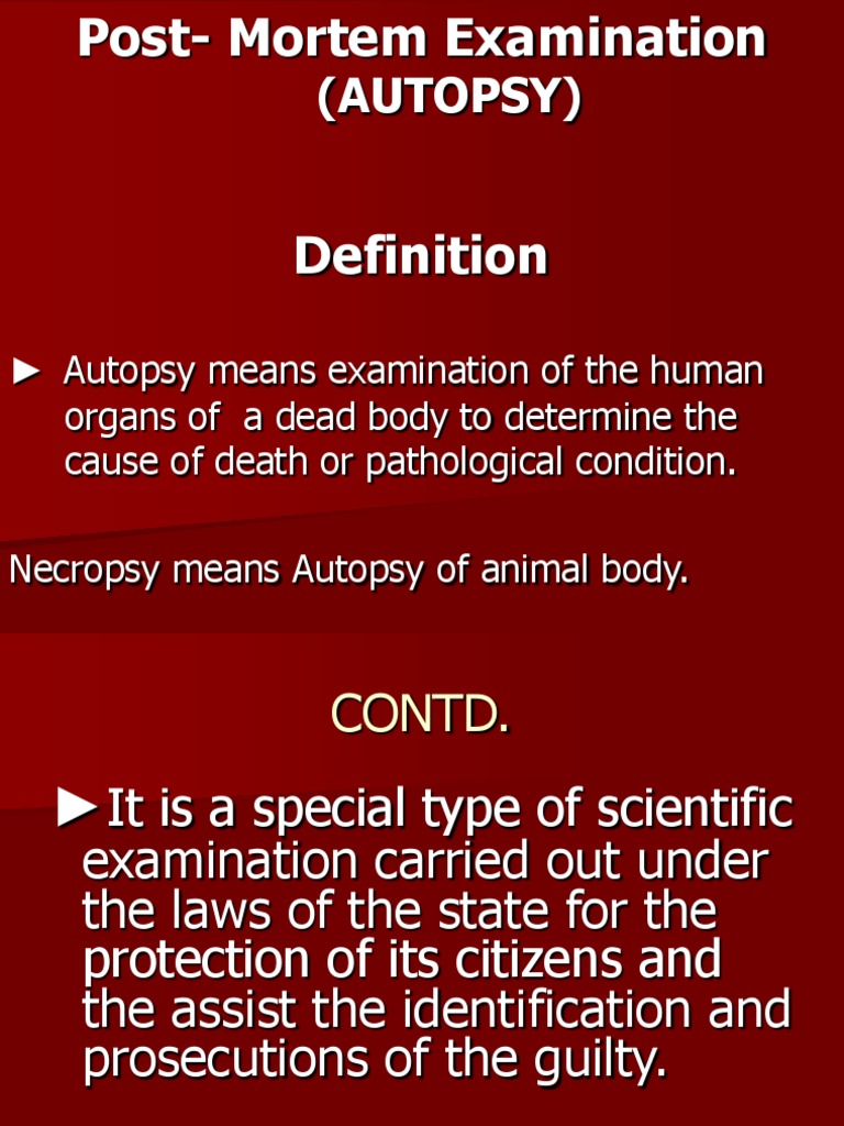 Autopsy | PDF | Autopsy | Death