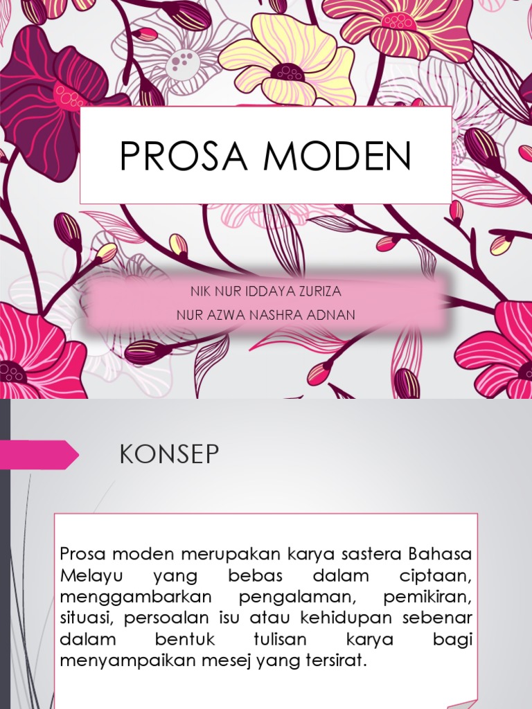 Prosa Moden | PDF