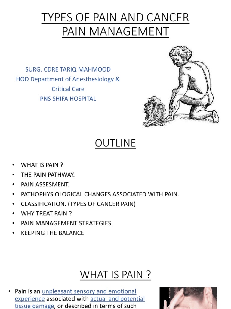 Pain Classification and Cancer Pain Management | PDF | Opioid | Analgesic