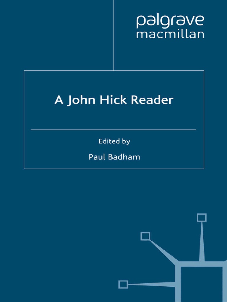 Paul Badham, 1990. A John Hick Reader | PDF | Incarnation (Christianity ...