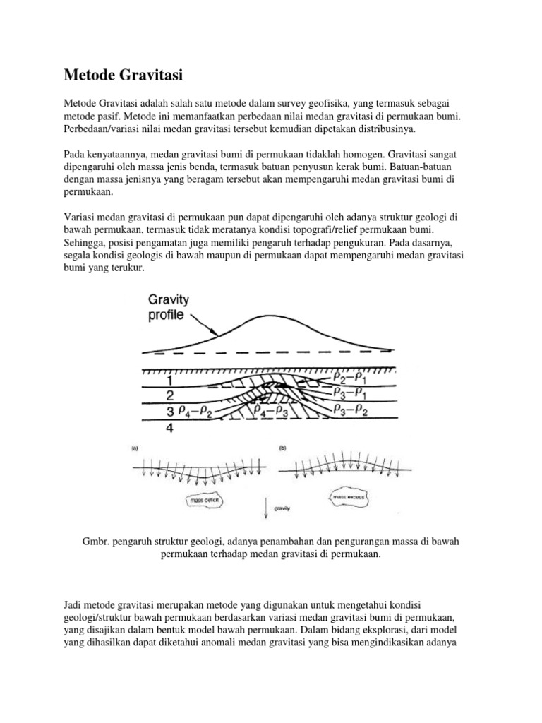 Metode Gravitasi | PDF