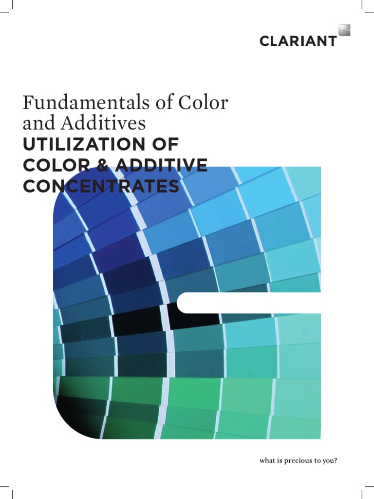 Color and Additives | PDF | Plastic | Polymers