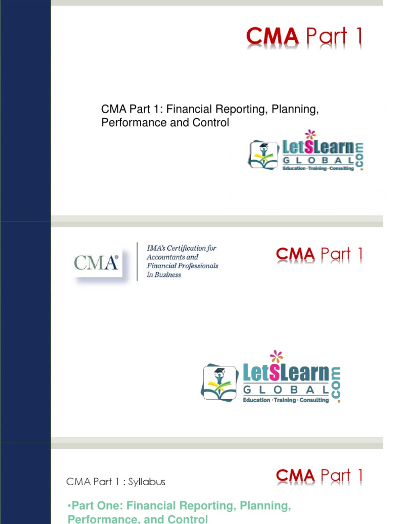 FINANCIAL STATEMENT (CMA) - by CMA Srinivas Reddy (LETSLEARN GLOBAL ...