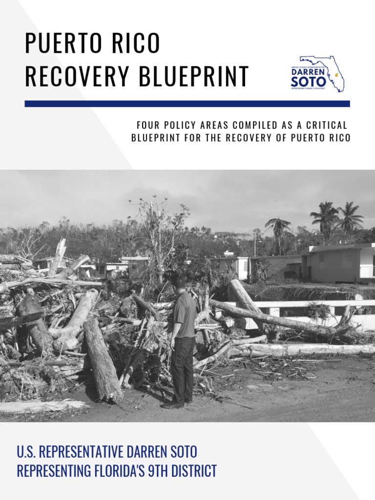 Puerto Rico Recovery Blueprint | PDF | Puerto Rico | Bankruptcy