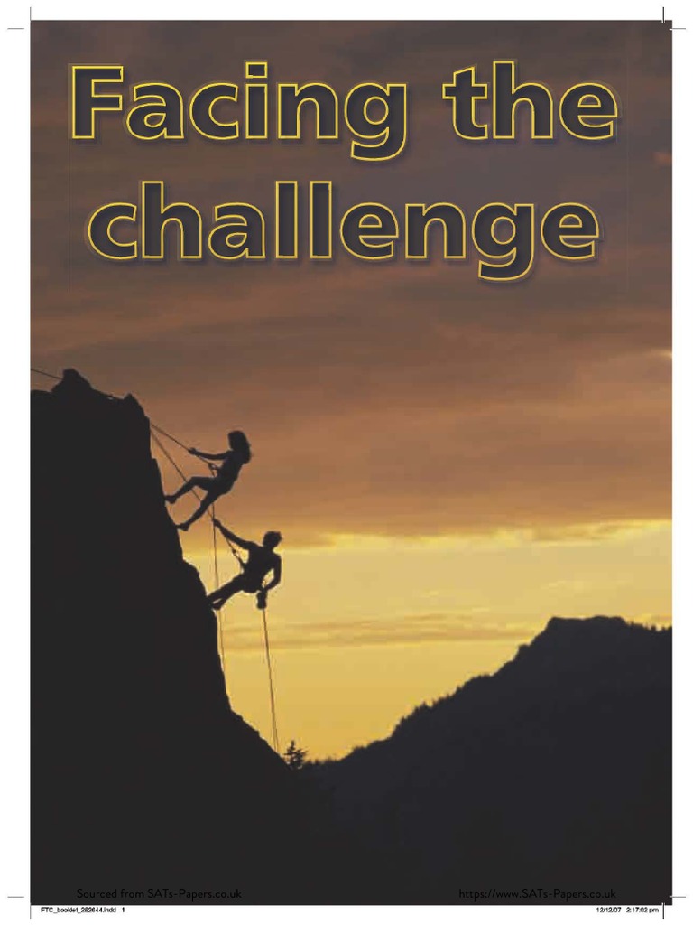 Ks3 English 2008 Reading Booklet | PDF