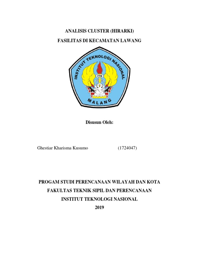Analisis Cluster | PDF