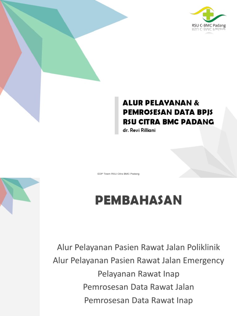 Alur Pemrosesan Data RSU Citra BMC | PDF