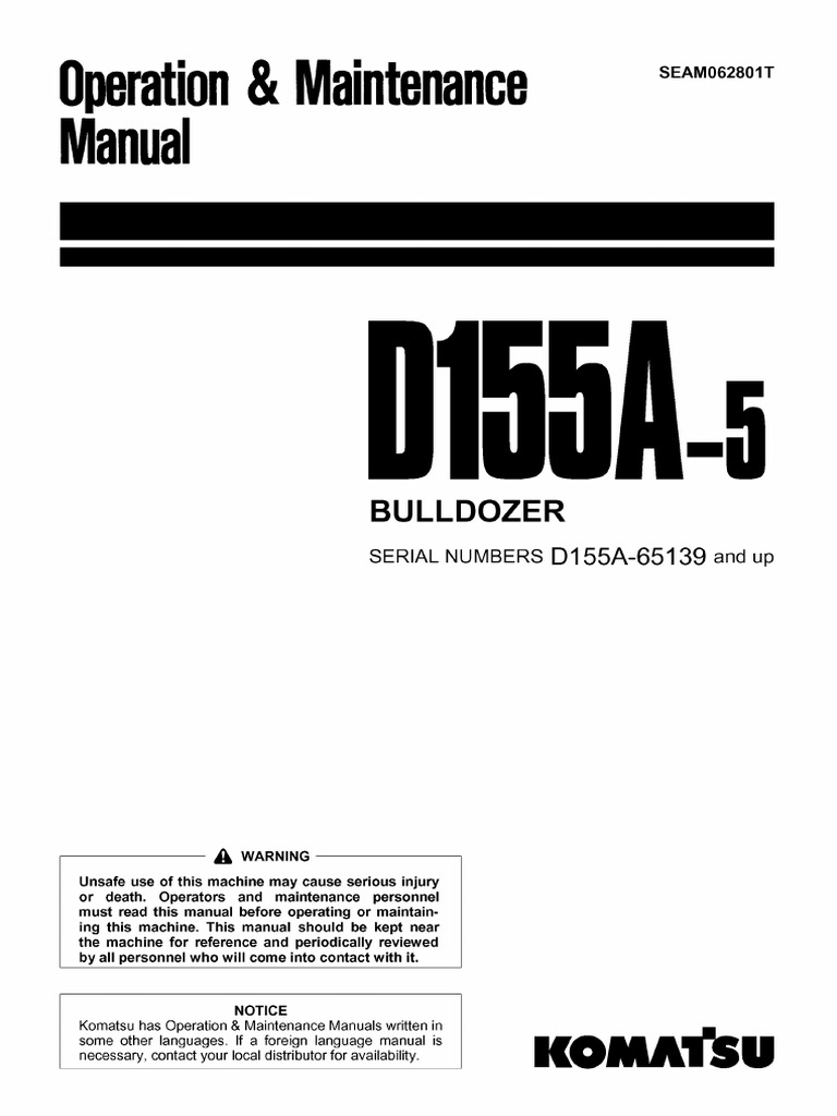 OMM Dozer | PDF | Safety | Truck