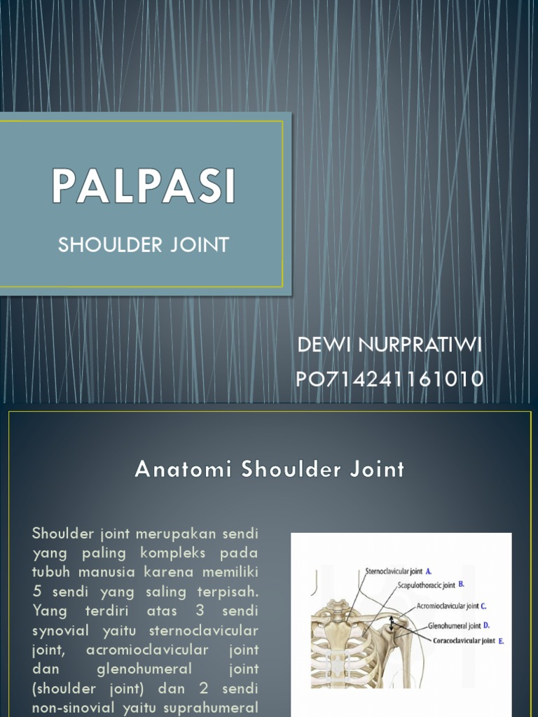 Anatomi Shoulder Joint | PDF | Ilmu Sosial | Sains & Matematika