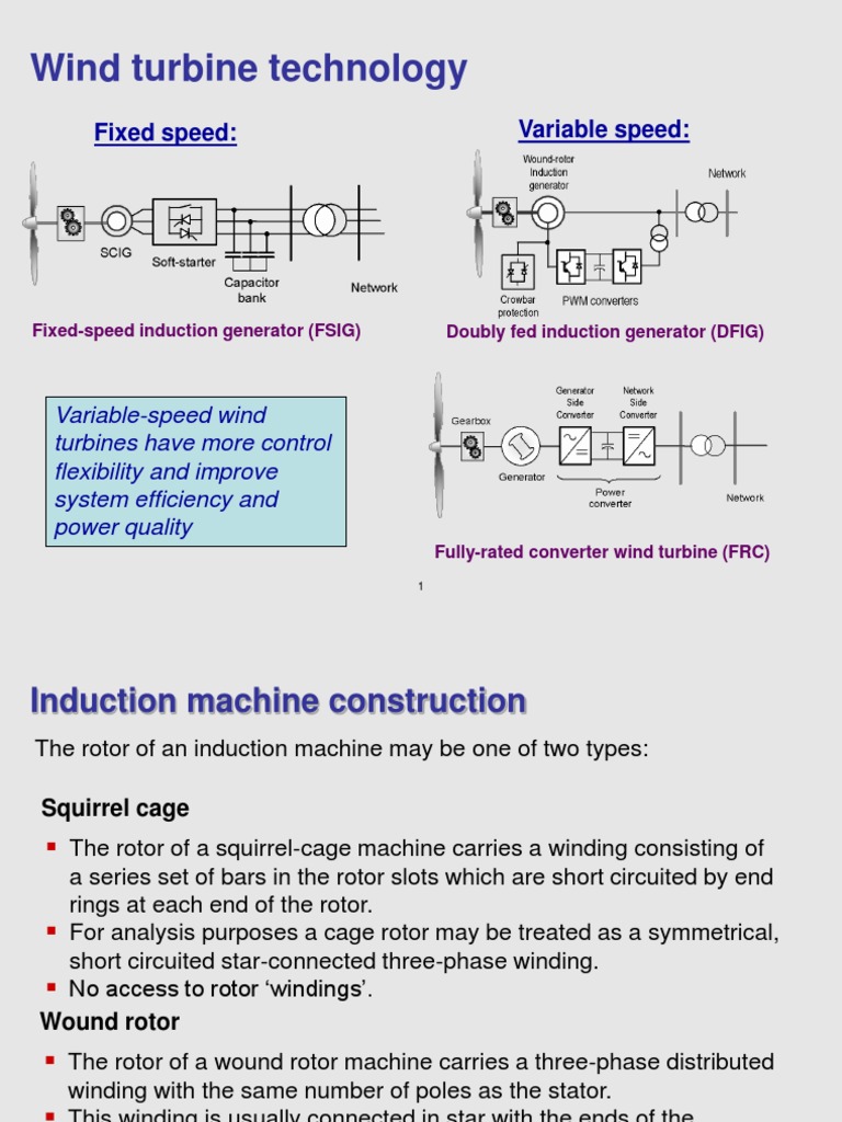 Dfig | PDF | Electric Generator | Machines