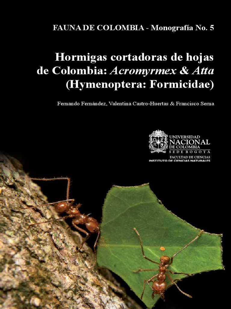 2015_Hormigas_Atta___Acromyrmex_Colombia.pdf | Hormiga | Taxonomía ...