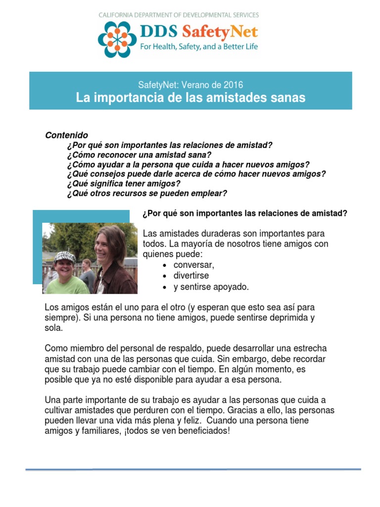 Amistades Sanas | PDF | Ocio