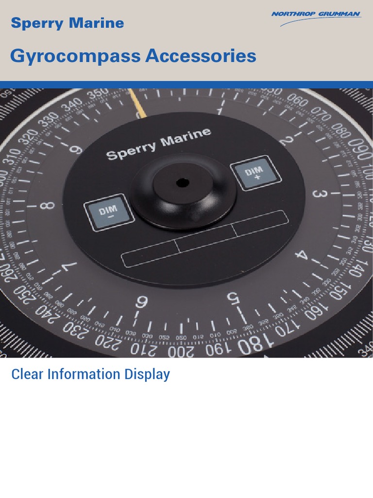 Gyrocompass Accessories PDF | PDF | Compass | Equipment