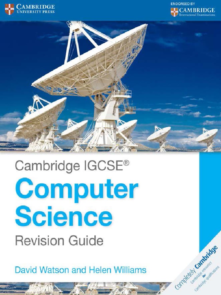 Cambridge Igcse Computer Science Revision Guide Public | PDF ...