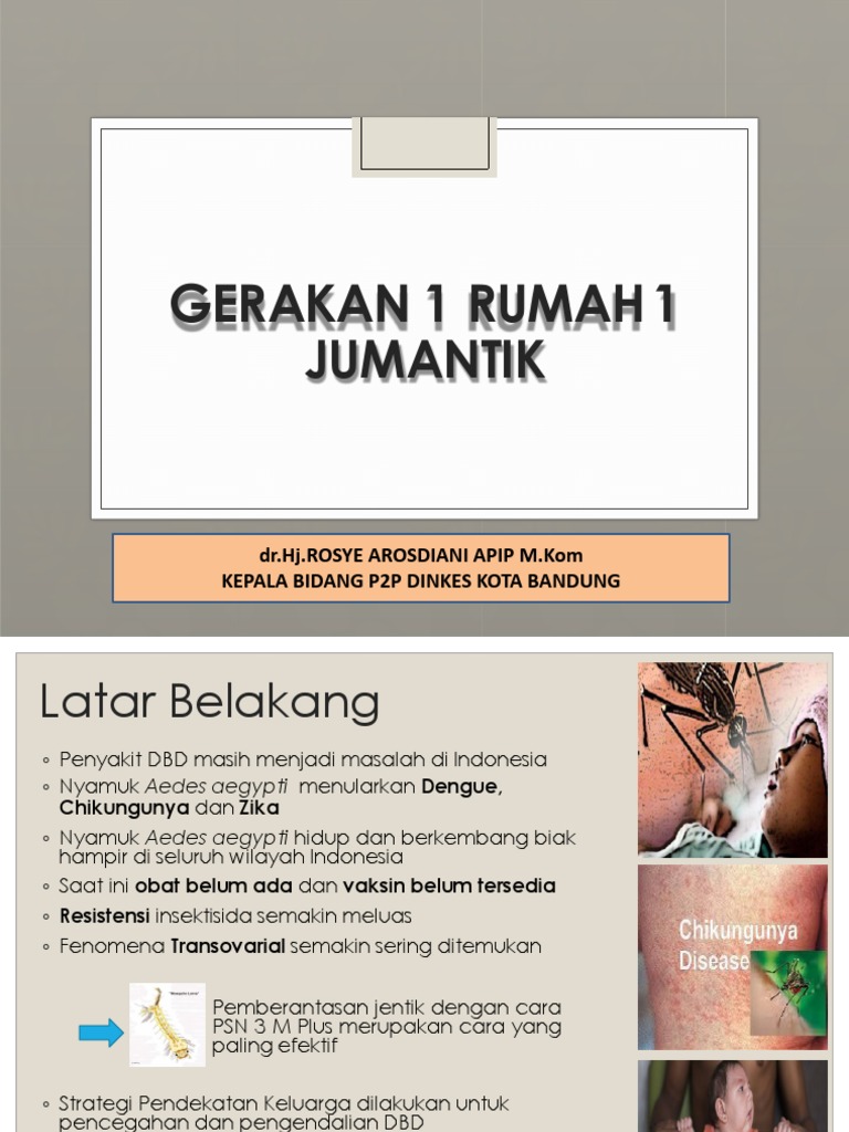 Gerakan 1 Rumah 1 Jumantik - Sekolah | PDF