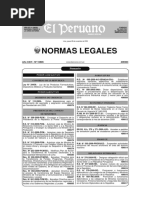 Decreto Supremo N.º 042-2025-PCM | PDF | Turismo | Perú