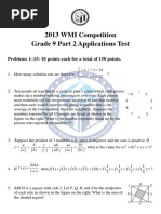 2019 WMI Prelim G12 Paper A | PDF | Numbers | Mathematics