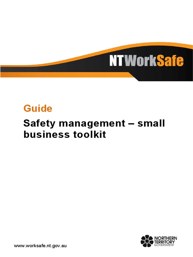 Guide To Safety Management Small Business Toolkit | PDF | Occupational ...