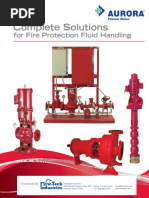 Fire Pump Catalogue | PDF | Pump | Gas Technologies