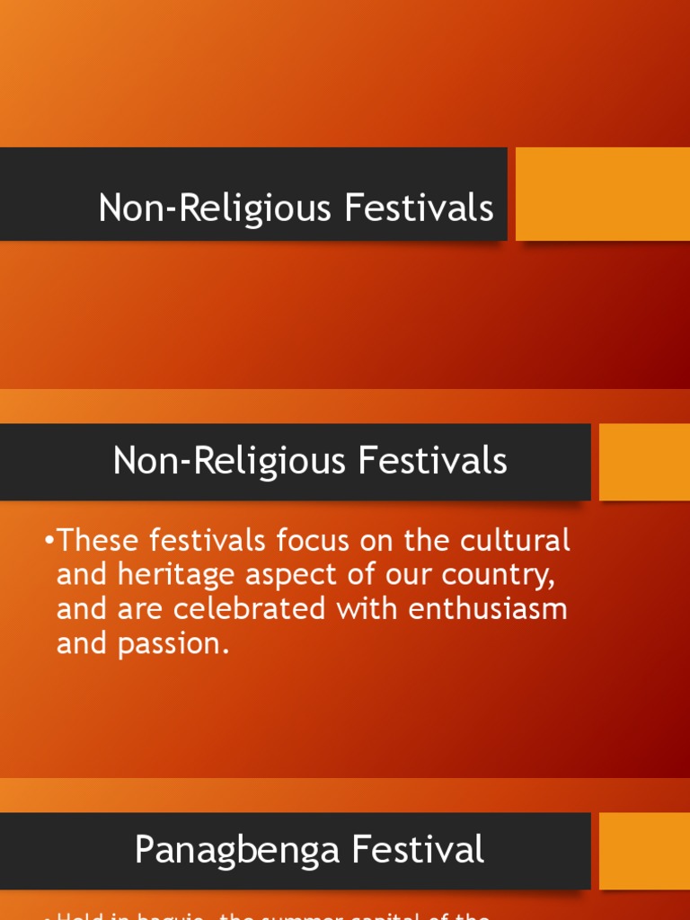 Non religious festival store