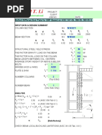 Chequered Plate Design Calculations | PDF