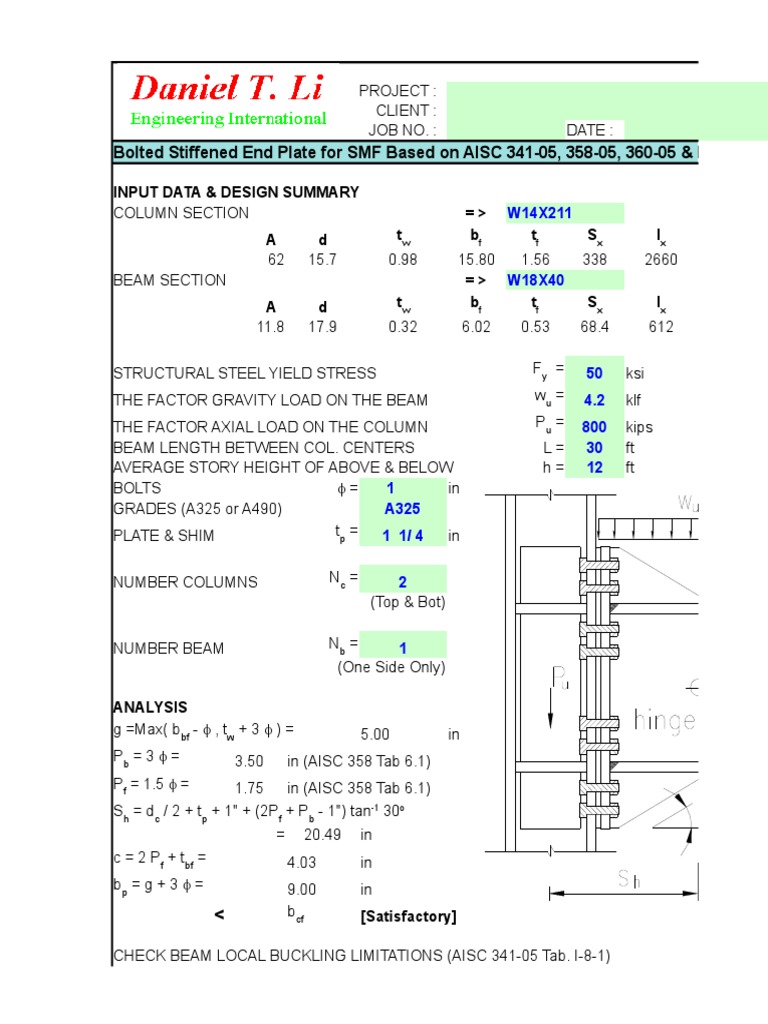 Bsep SMF | PDF | Structural Engineering | Building Engineering