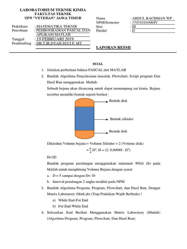 Lapres 1 Sesi 3 | PDF