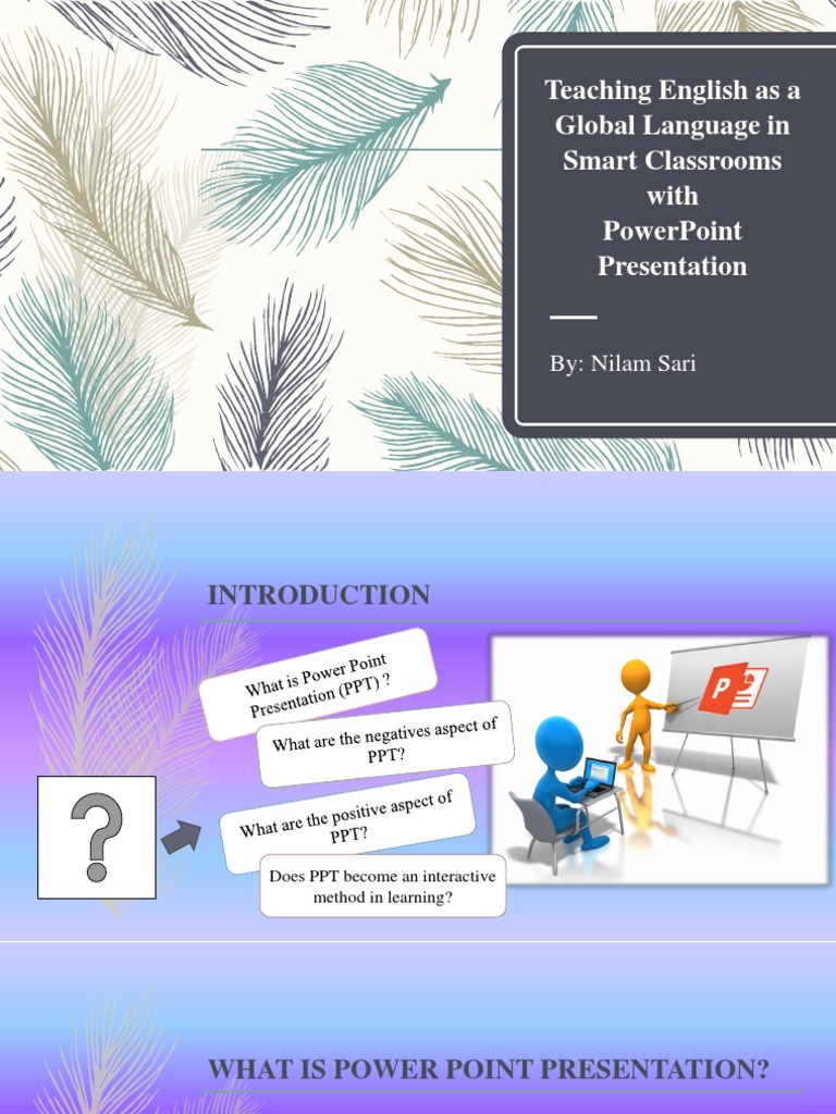 PowerPoint in Smart English Classrooms | PDF | Microsoft Power Point ...