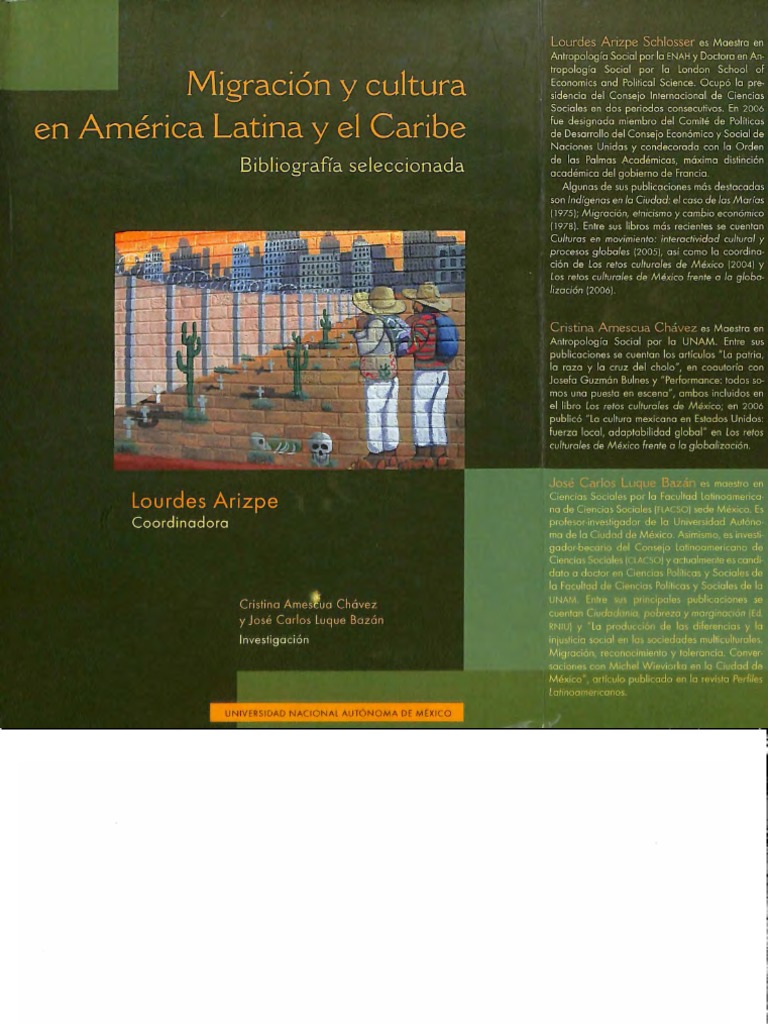 Migracion y Cultura en América Latina y El Caribe | PDF | Migración ...