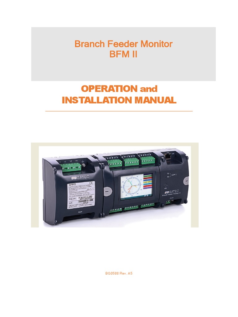 Bfm-Ii - 2 PDF | PDF | Electrical Wiring | Power Supply