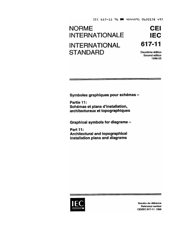 IEC 60617-11-1996 Scan | PDF