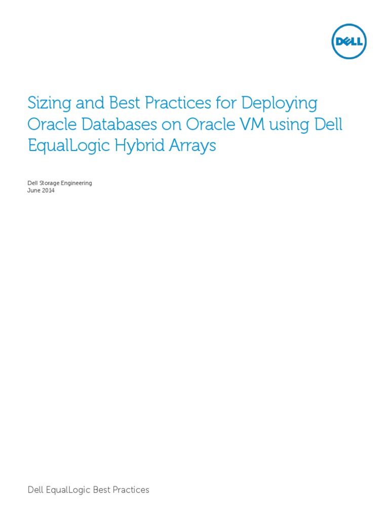 Sizing Oracle Pdf Oracle Database Virtual Machine