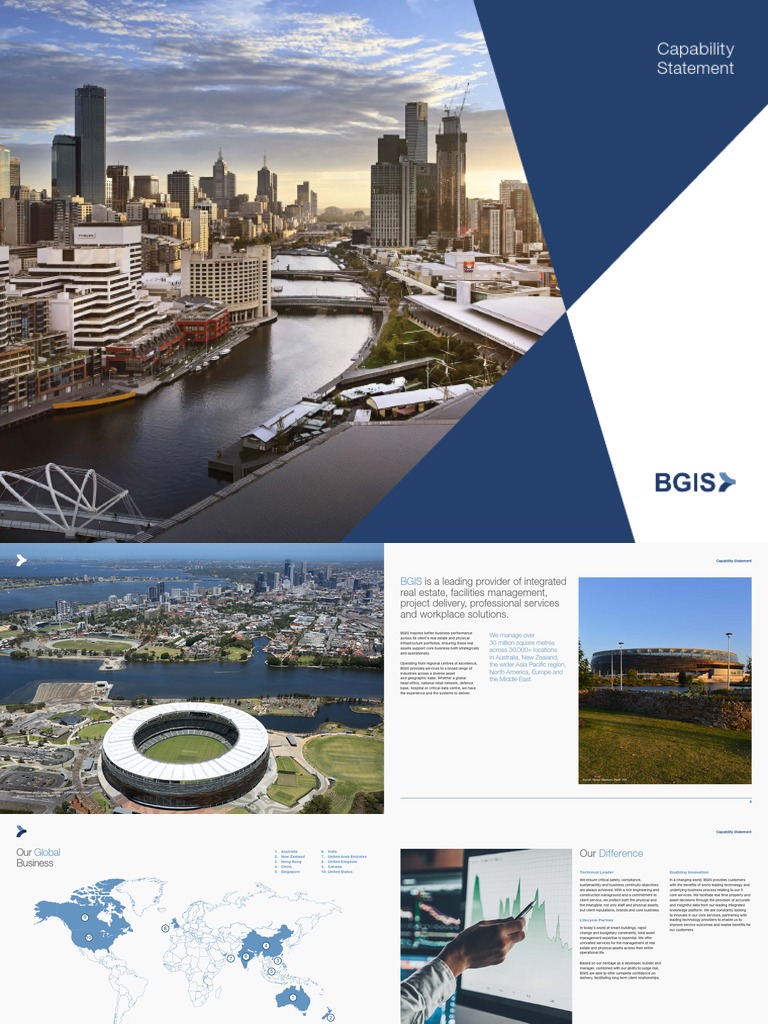 BGIS Capability Brochure 2019 | PDF | Sustainability | Innovation