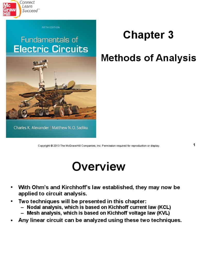 Ch03 PPT Fund Elec Circ 5e-4 | PDF | Electrical Network | Computer Engineering