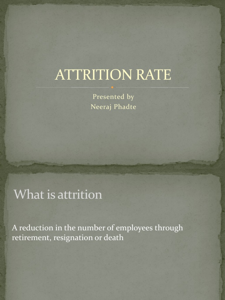 Causes and Effects of Employee Attrition | PDF
