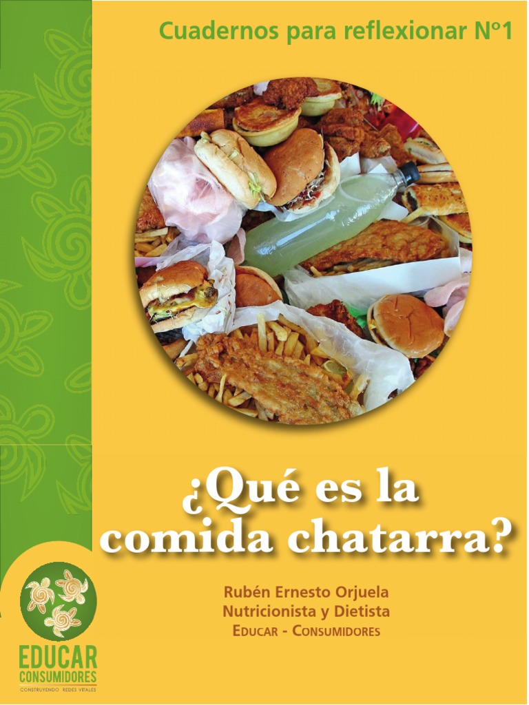 Que Es Comida Chatarra PDF | Comida chatarra | Alimentos