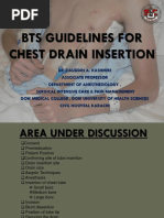 Insertion and Management of Intercostal Chest Drains | PDF | Thorax ...