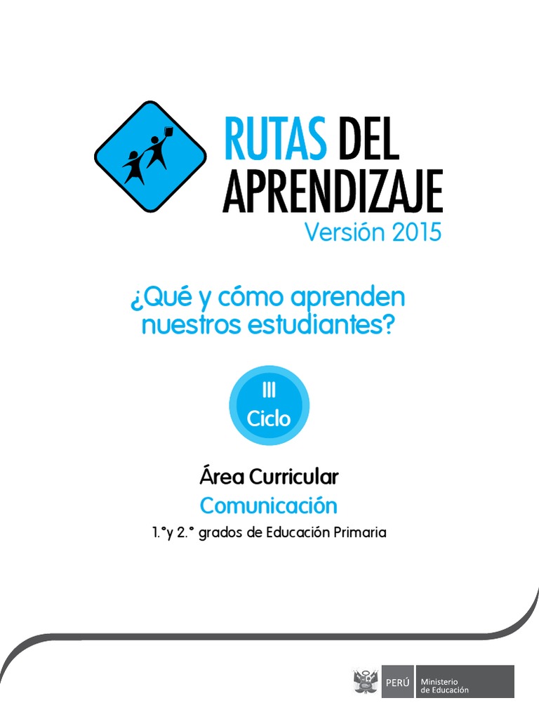 Rutas Del Aprendizaje | PDF | Aprendizaje | Lingüística