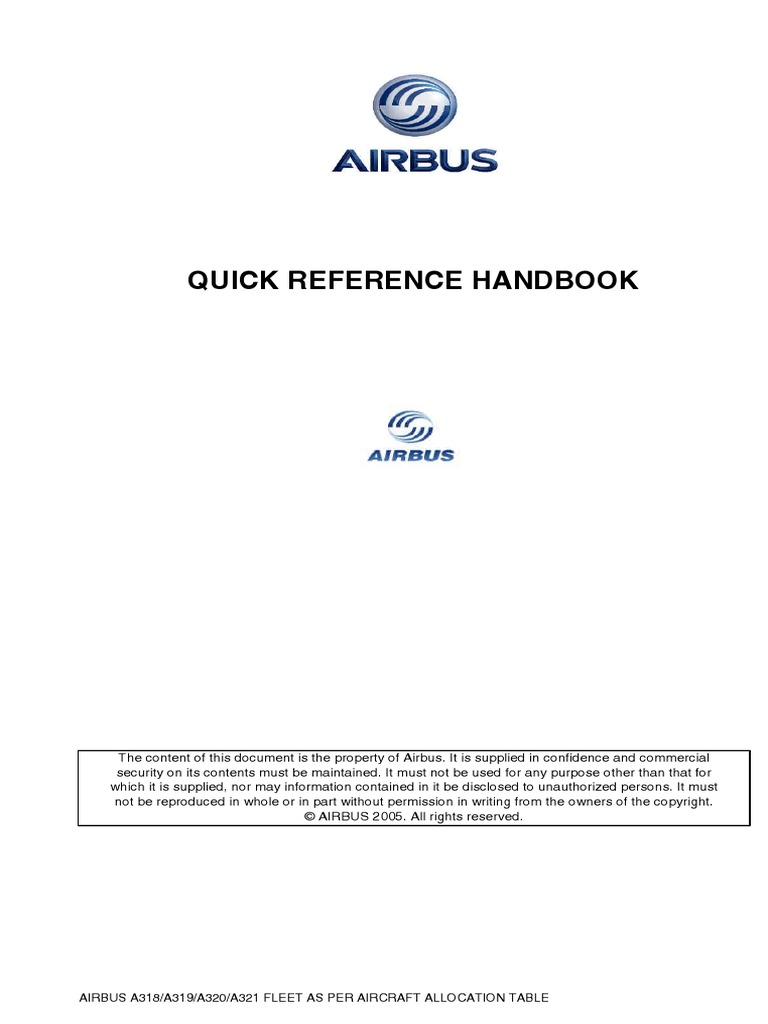 QRH PDF | PDF | Airbus | Aerospace