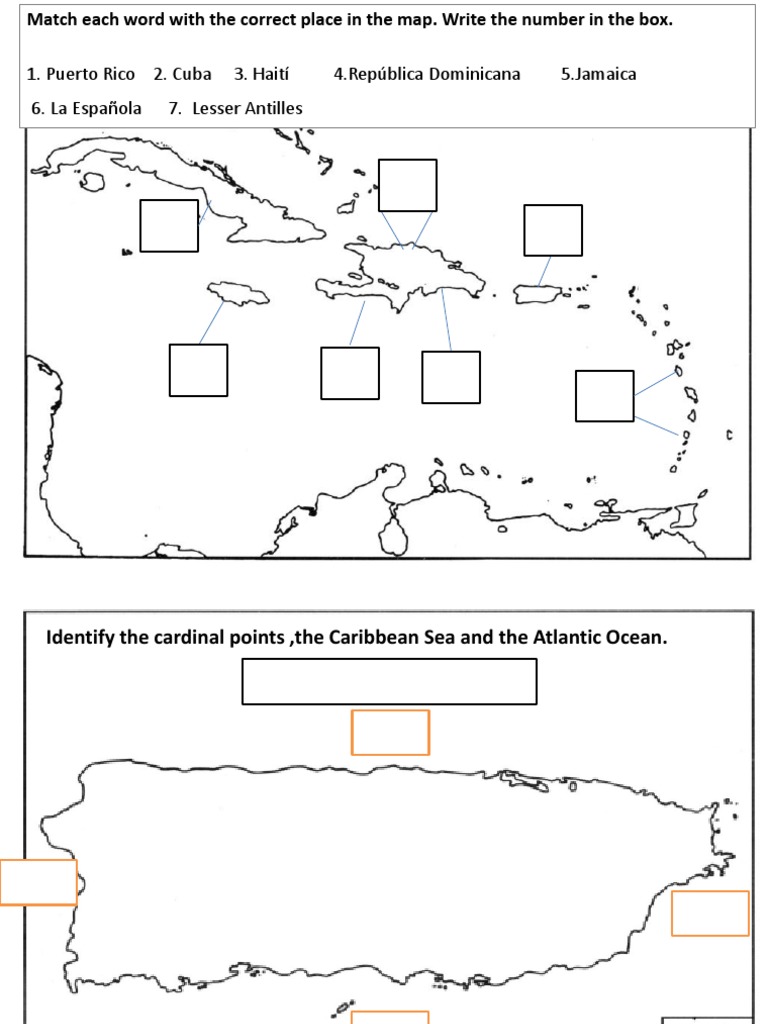 Antilles and Puerto Rico Maps | PDF