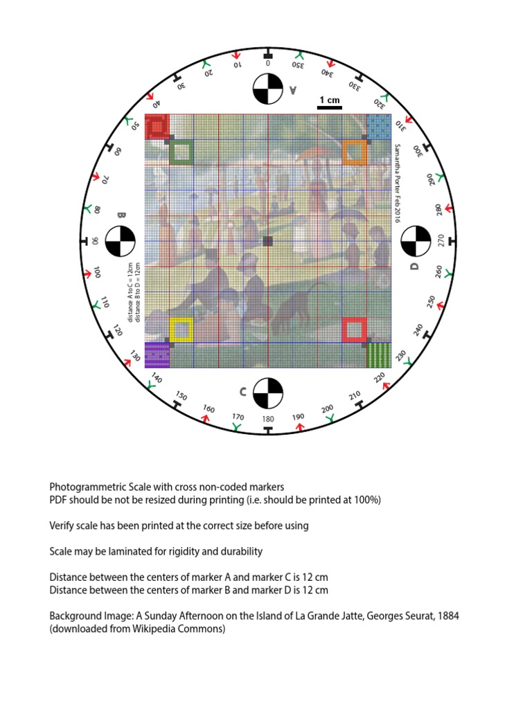 Photogrammetric Scale Noncoded Markers Plus | PDF | Computer Vision | Paintings