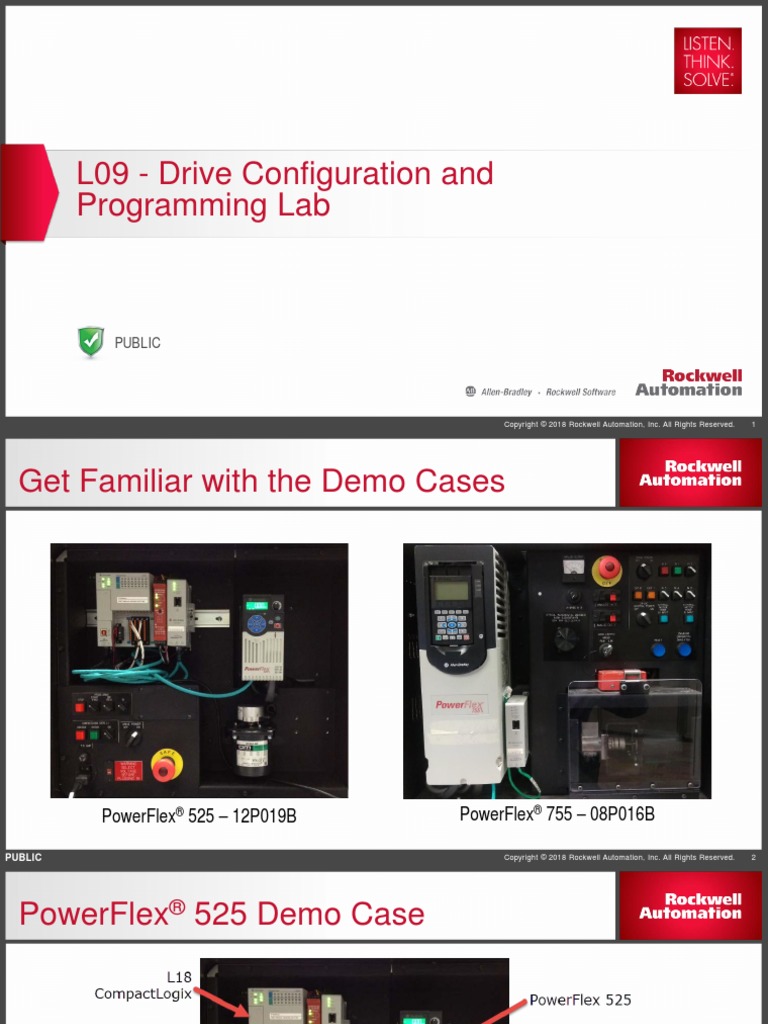 L09 - Drive Configuration and Programming Lab: Public | PDF