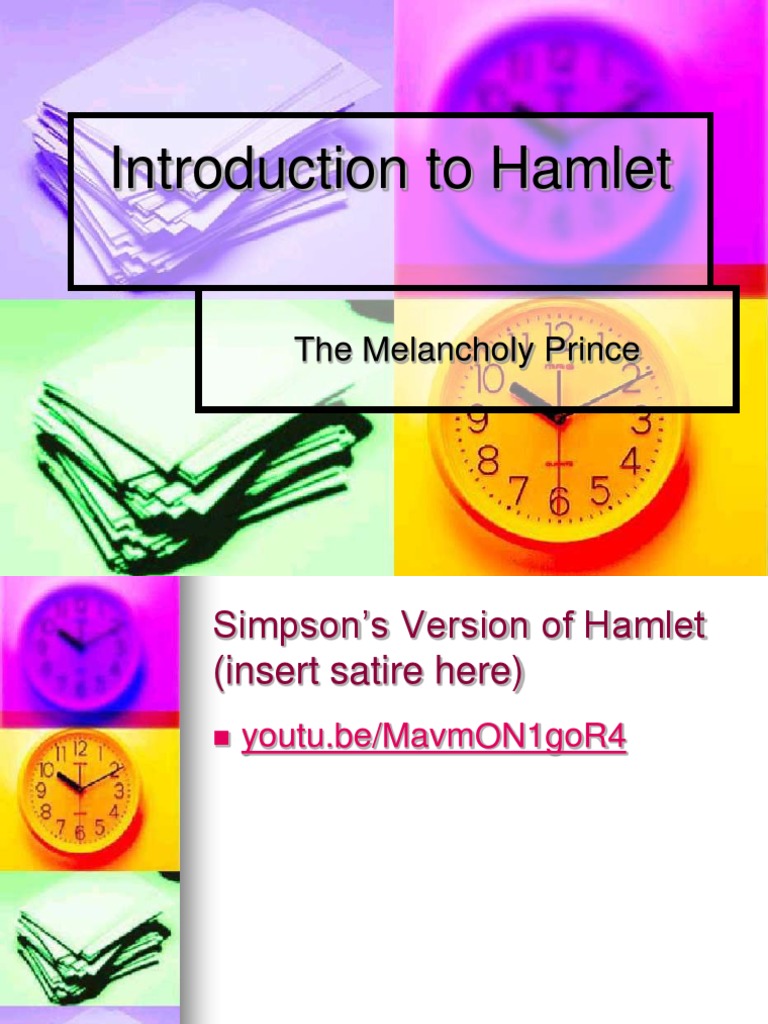 Introductory PowerPoint To Hamlet | PDF | Hamlet | Tragedy