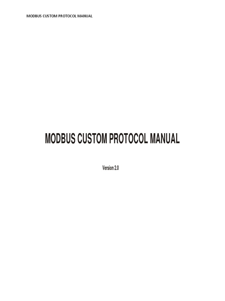 Emerson AC UPS Modbus Signals PDF | PDF | Power Inverter | Bit